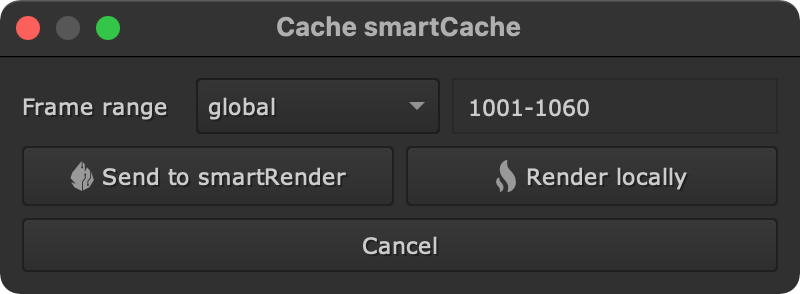 Render dialog — smartCache 1.2.0 documentation